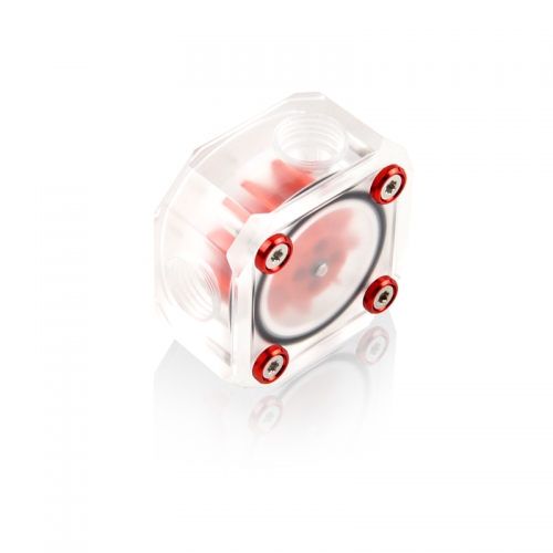 Syscooling acrylic fitting water cooling water flow meter indicator for ...